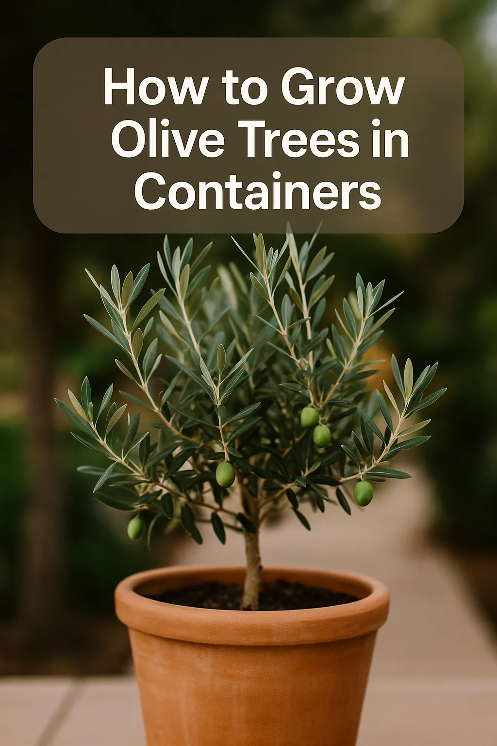 How to Grow Olive Trees in Containers - How To Grow Plant