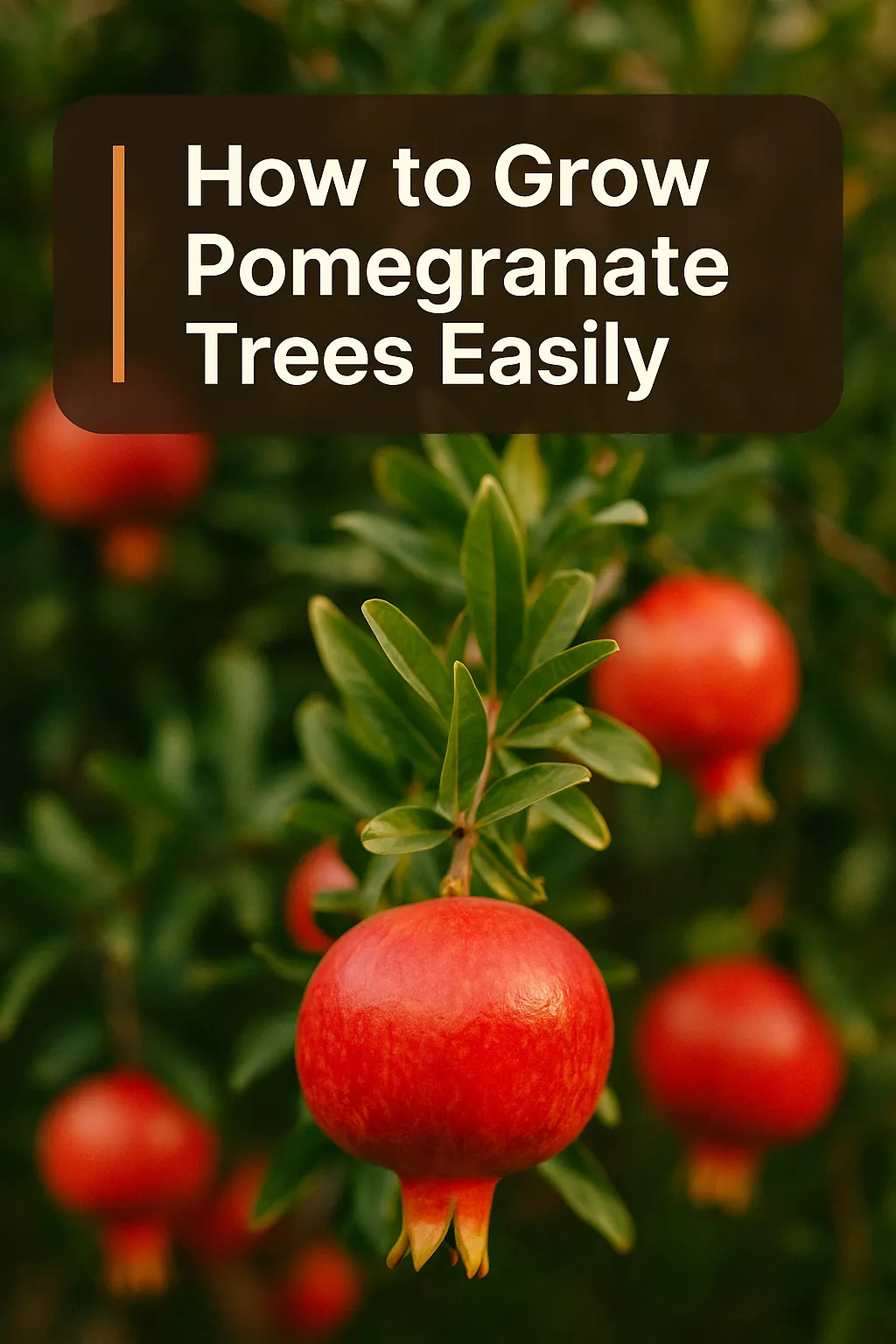 How to Grow Pomegranate Trees Easily - How To Grow Plant