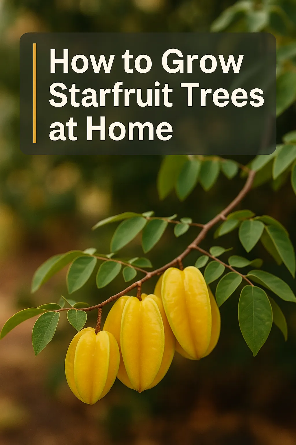 How to Grow Starfruit Trees at Home - How To Grow Plant