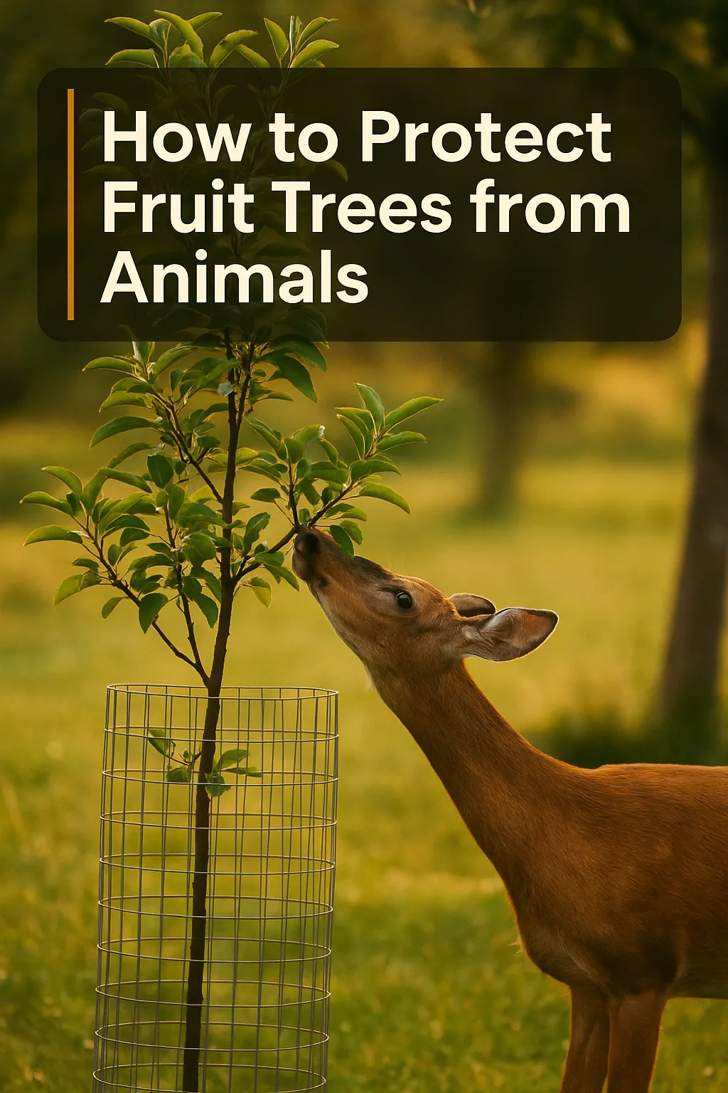 How to Protect Fruit Trees from Animals - How To Grow Plant