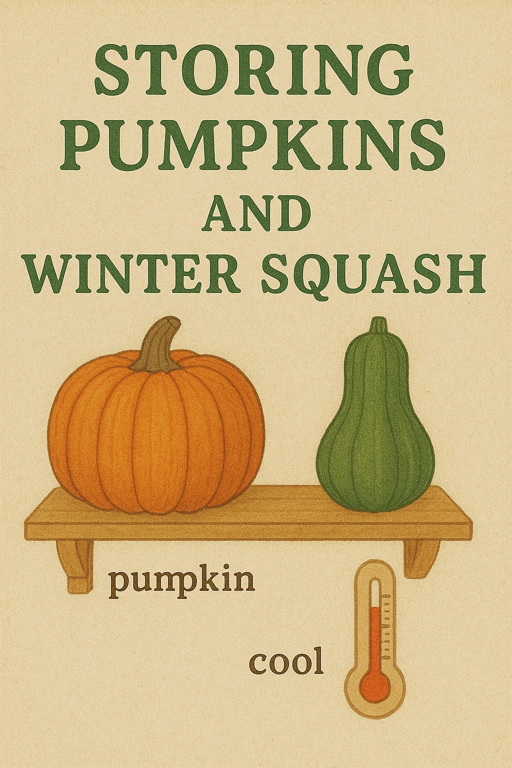 Storing Pumpkins and Winter Squash - How To Grow Plant
