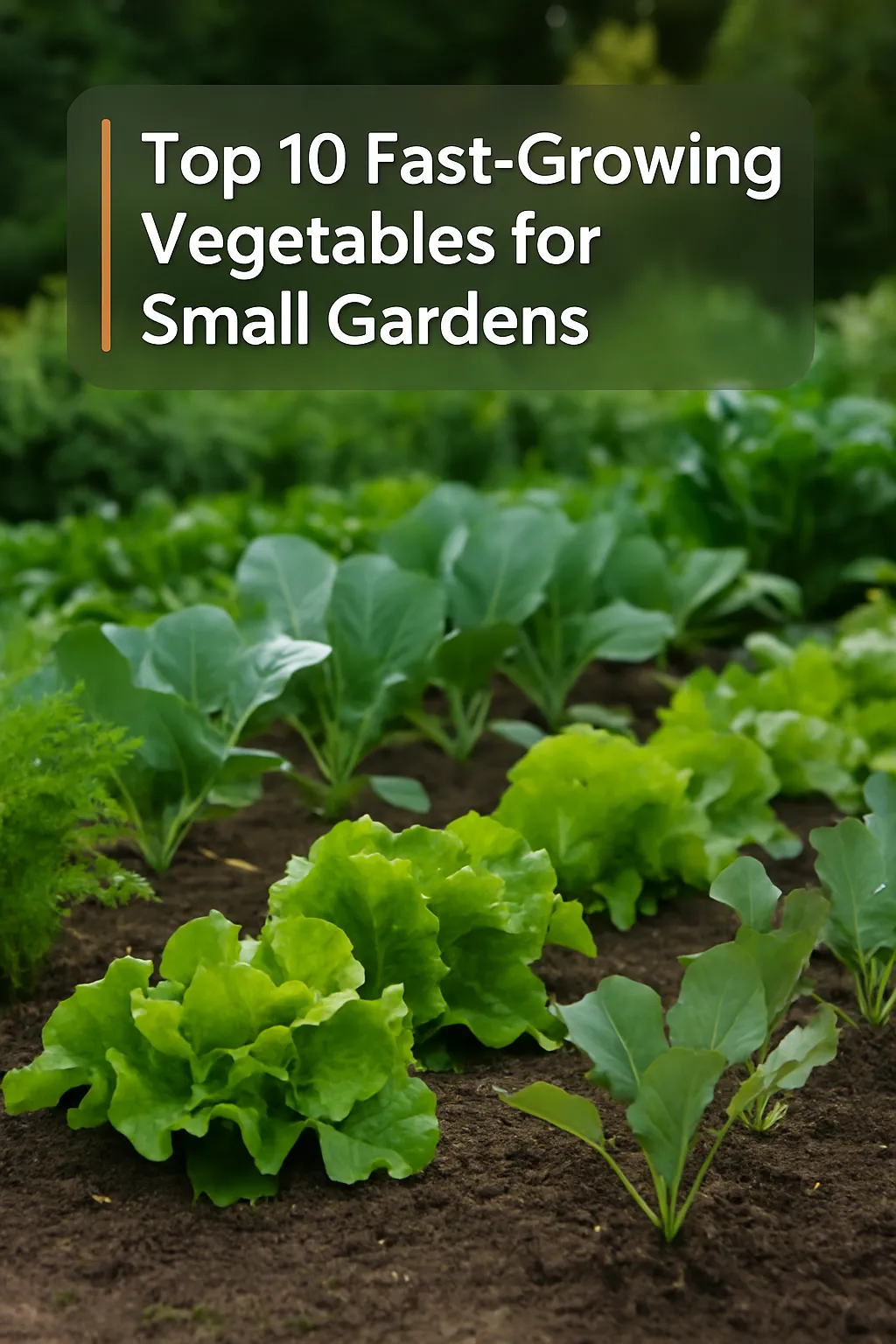 Top 10 Fast-Growing Vegetables for Small Gardens - How To Grow Plant
