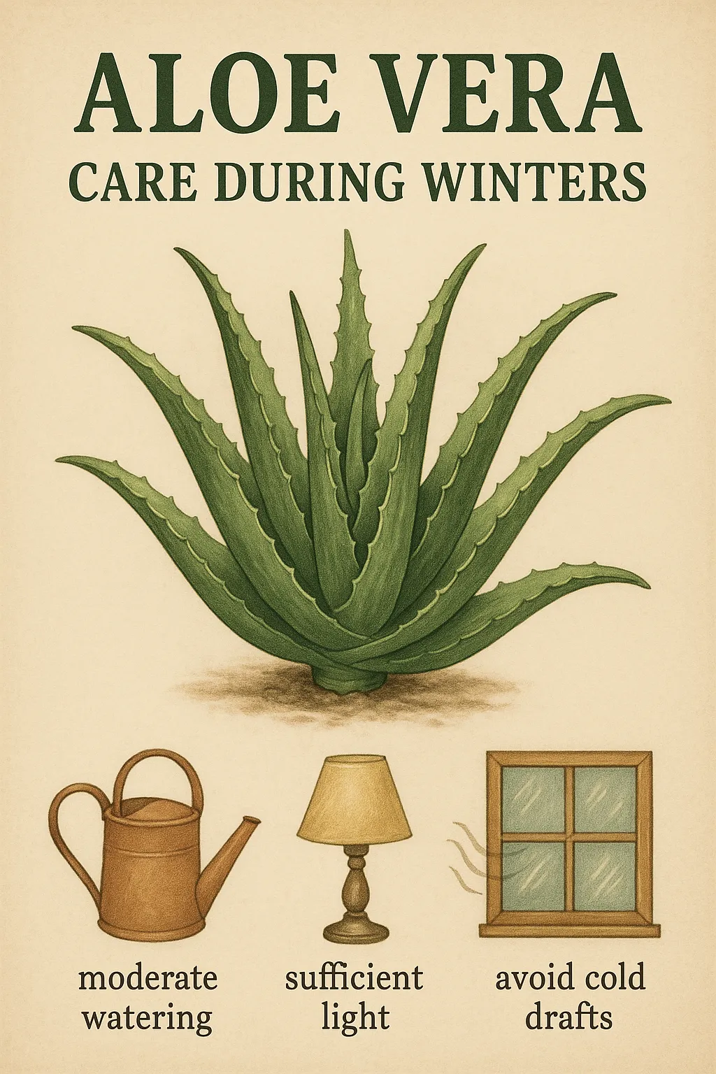 Aloe Vera Care During Winters - How To Grow Plant