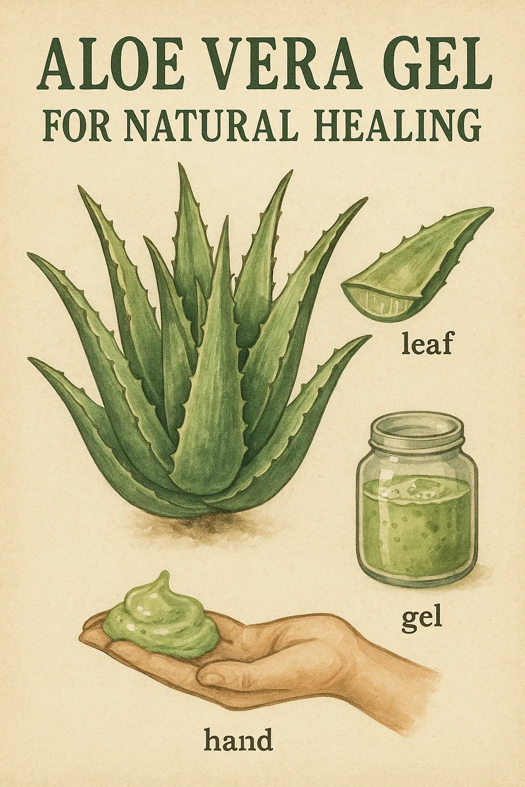 Aloe Vera Gel for Natural Healing - How To Grow Plant