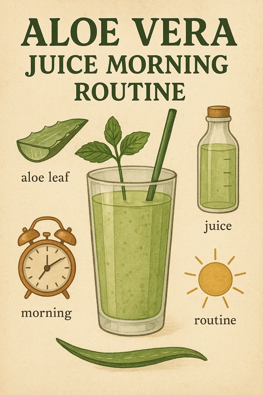 Aloe Vera Juice Morning Routine - How To Grow Plant