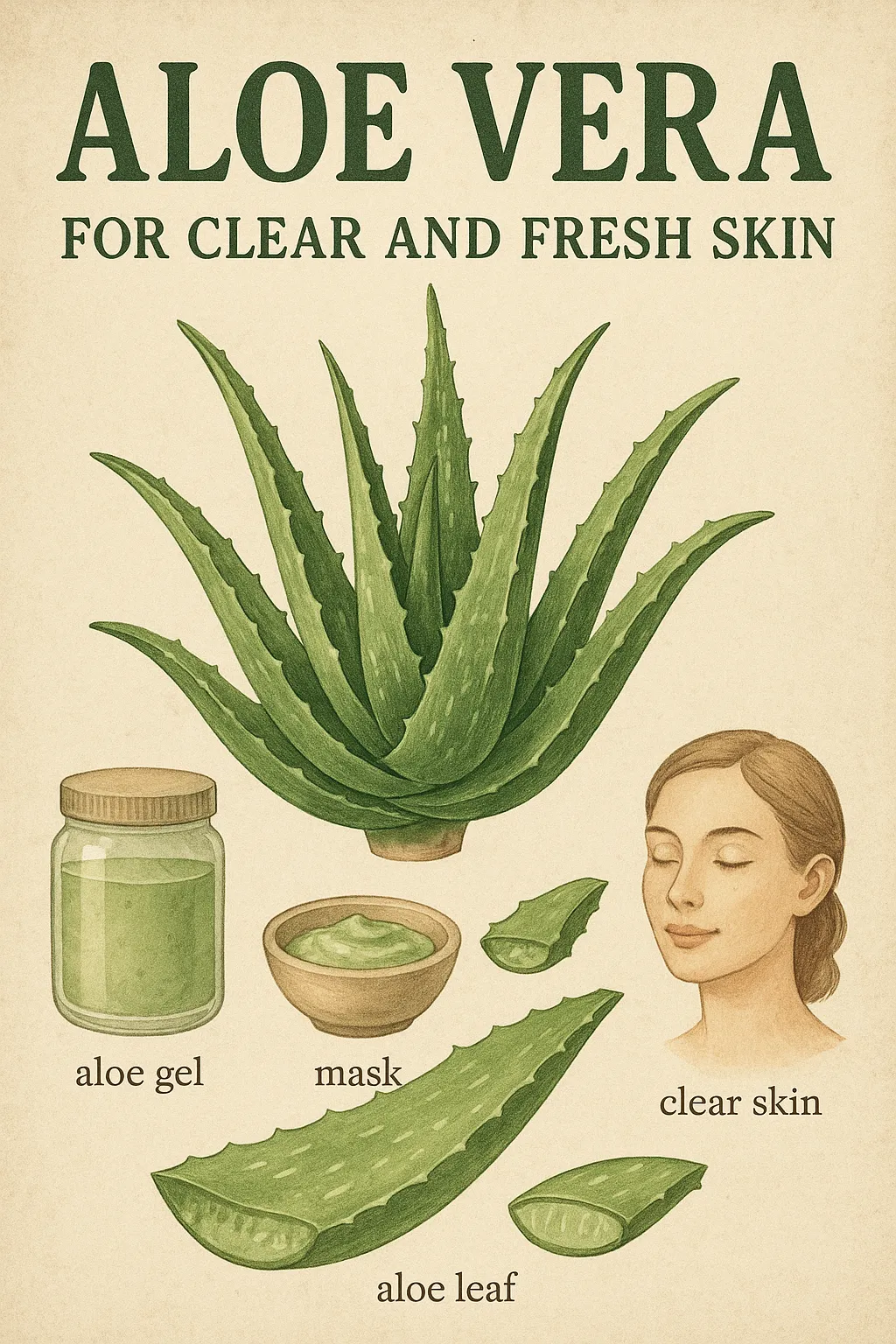 Aloe Vera for Clear and Fresh Skin - How To Grow Plant