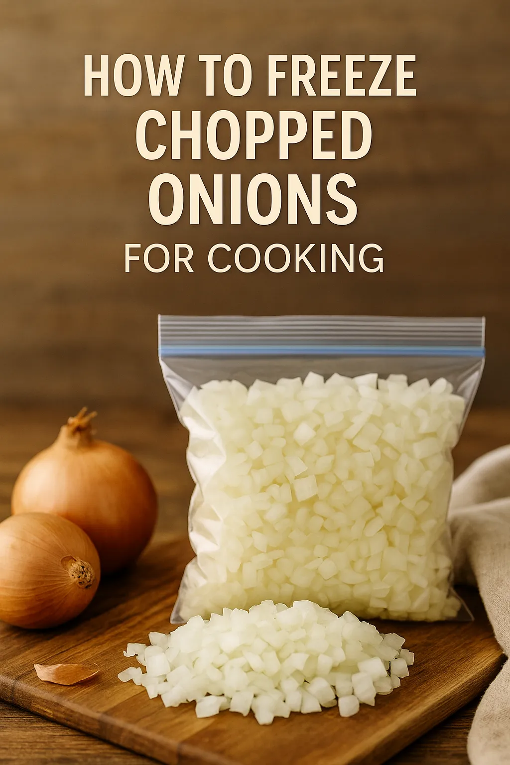 How to Freeze Chopped Onions for Cooking - How To Grow Plant