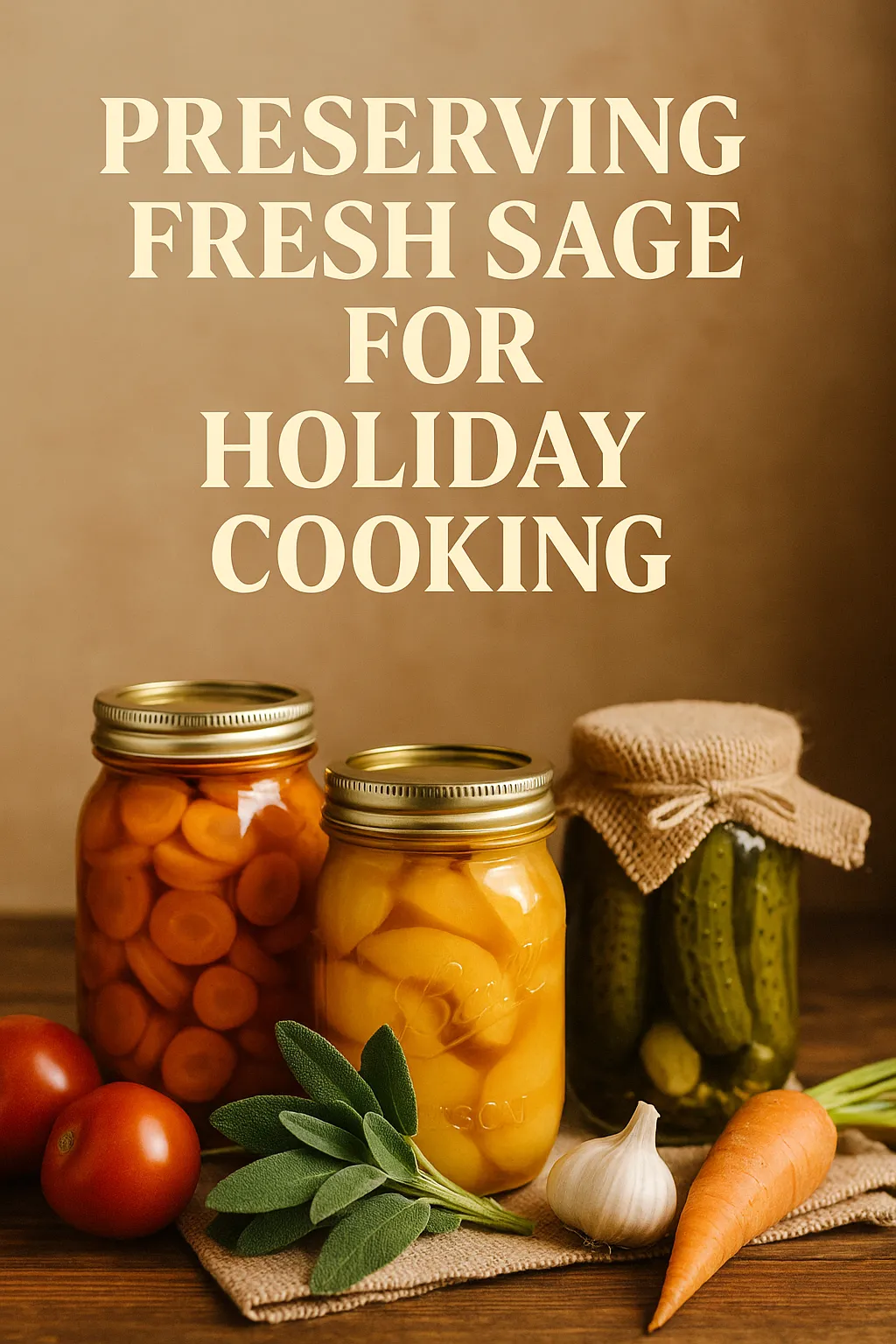 Preserving Fresh Sage for Holiday Cooking - How To Grow Plant