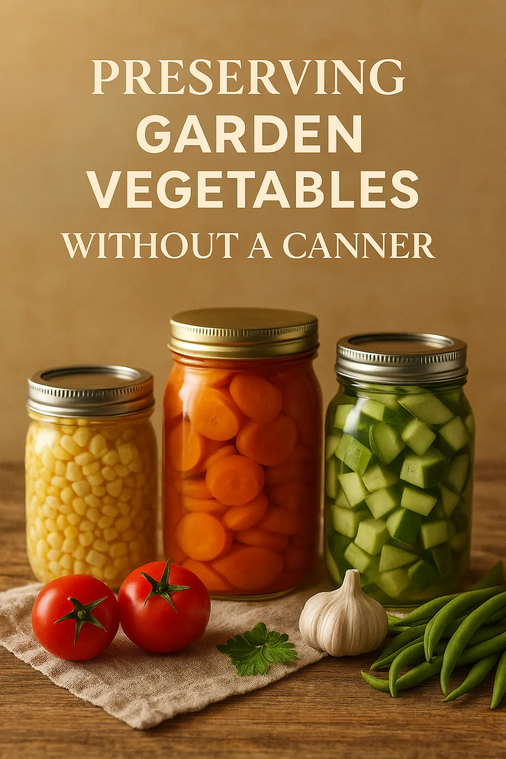 Preserving Garden Vegetables Without A Canner How To Grow Plant