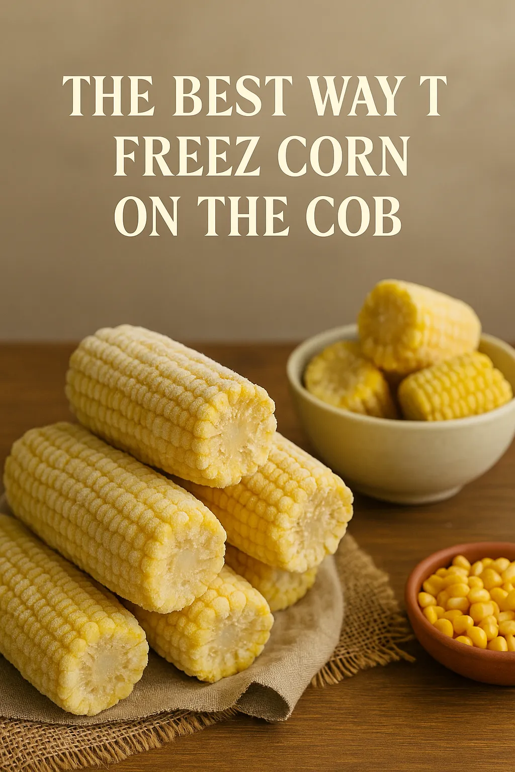 The Best Way to Freeze Corn on the Cob - How To Grow Plant
